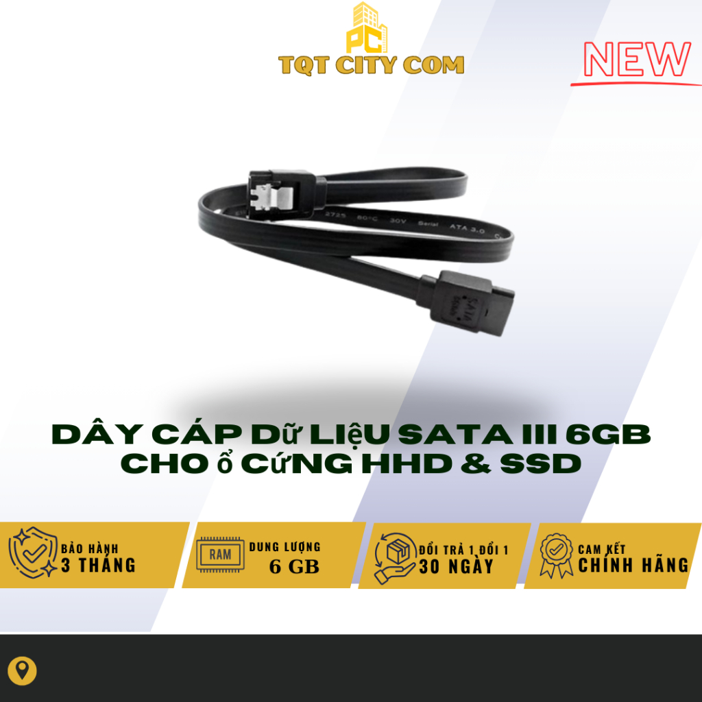 Dây SATA 3 Tốc độ 6GB/S | Shopee Việt Nam