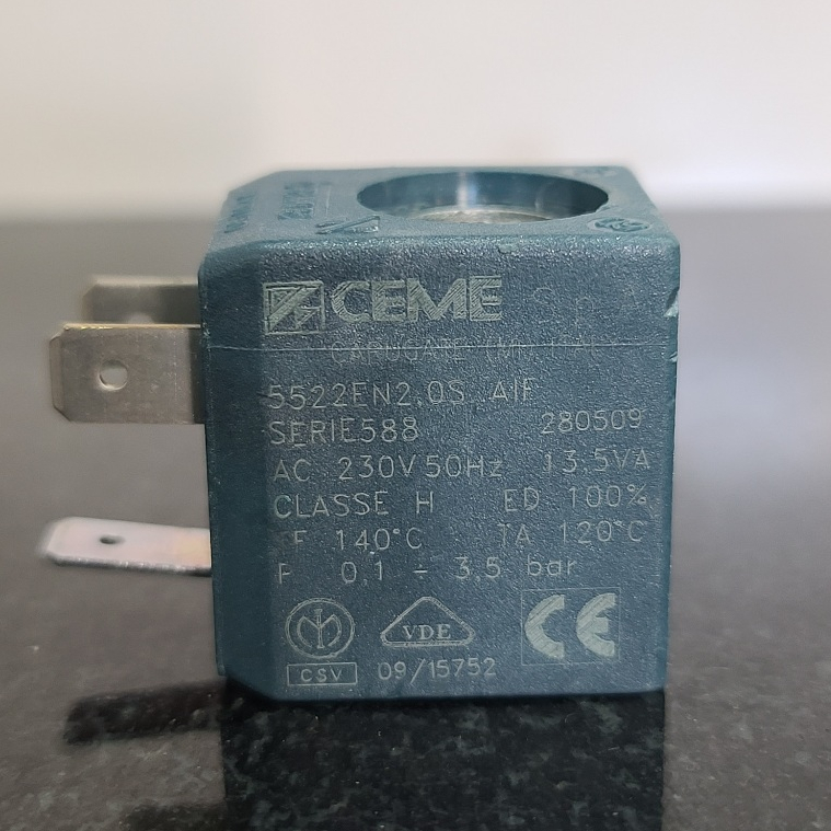 Cuộn Coil CEME 220VAC thay thế cho van điện máy pha cà phê | Shopee ...