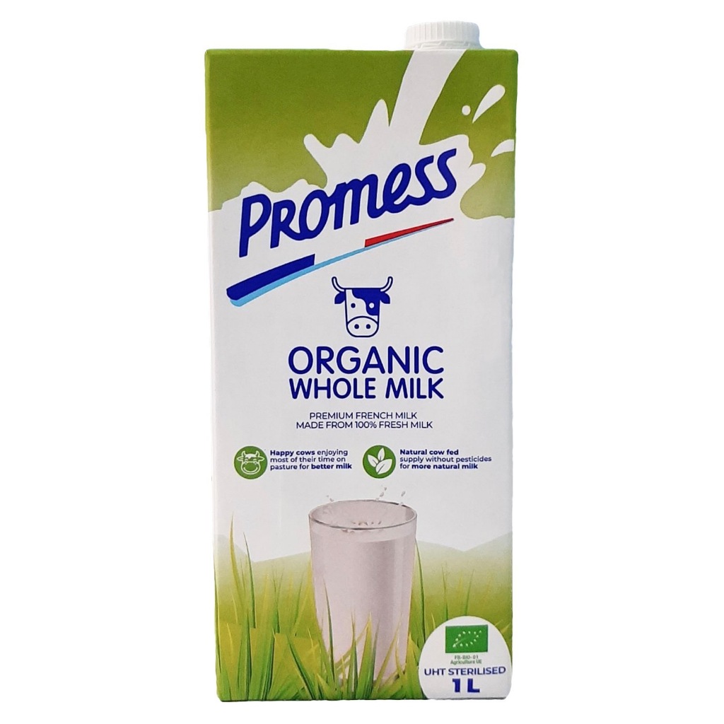 Sữa tươi Promess Organic 1L (Thùng 6 hộp) | Shopee Việt Nam