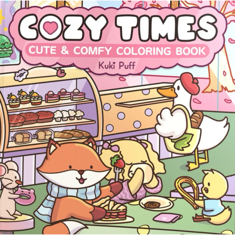 Tramh tô màu Cozy Times- Gáy lò xo | Shopee Việt Nam