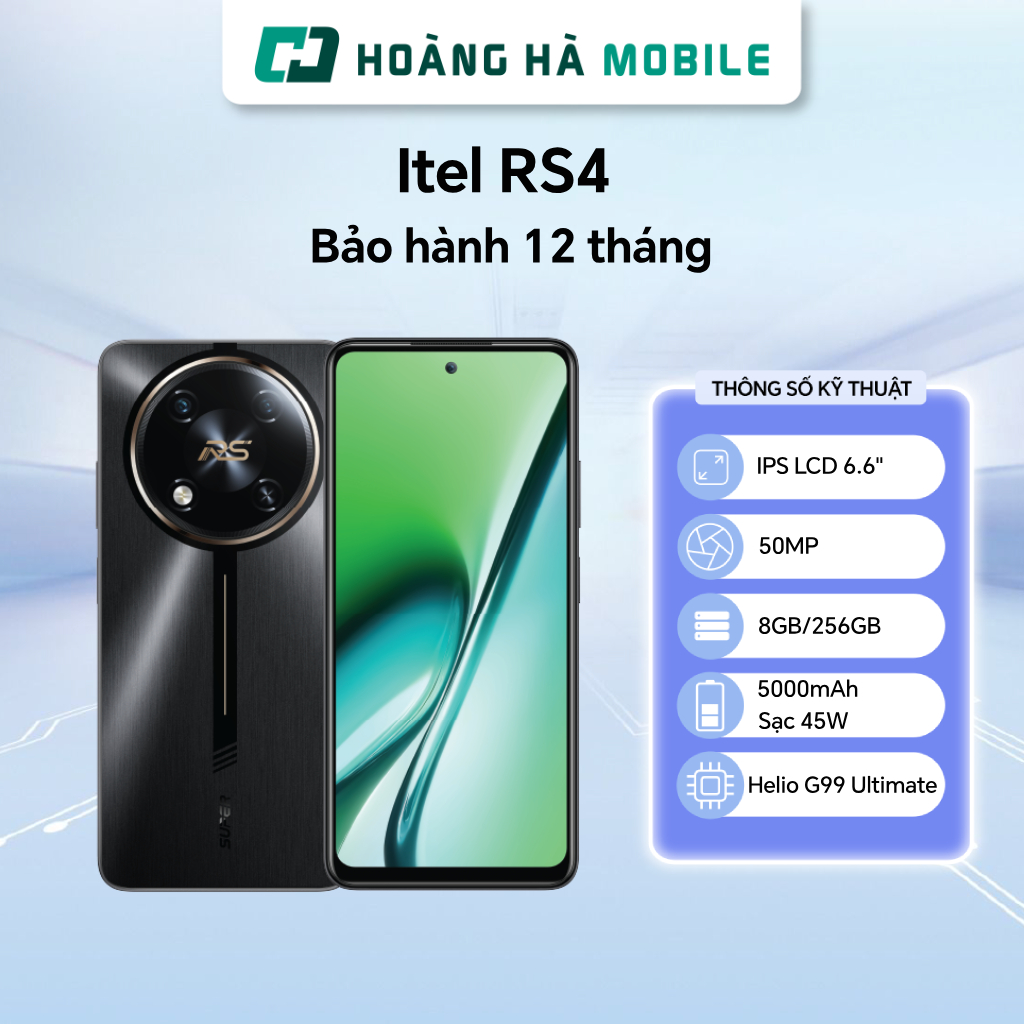 Điện thoại di động Itel RS4 (8+8GB/256GB) - Chính hãng | Shopee Việt Nam