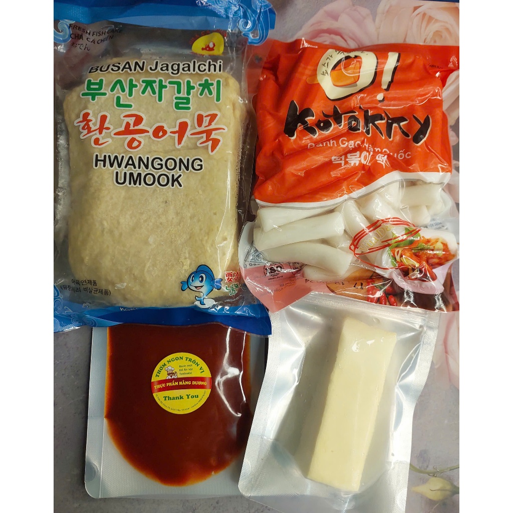 SET 500g KoTokky + 450G CHẢ CÁ + 100G SỐT+100G PHÔ MAI MOZZA | Shopee Việt Nam