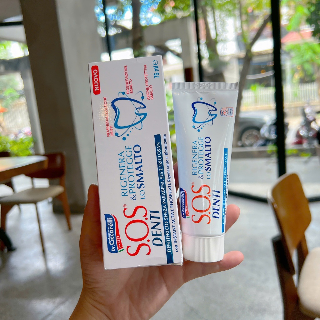 Kem đánh răng hỗ trợ phục hồi men răng cho răng nhạy cảm Dr Ciccarelli ...