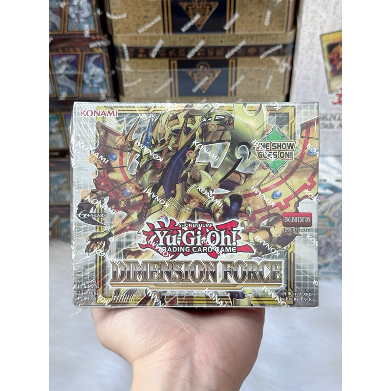 Yu-Gi-Oh!: Hộp thẻ bài Dimension Force - Booster Box 1st Edition ...