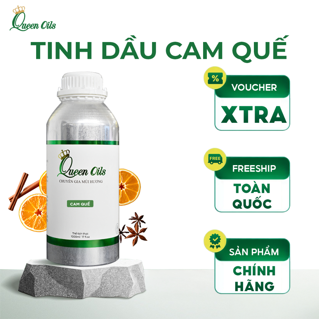 [QUEEN OILS] Cinnamon Orange Blended Oil - Tinh Dầu Cam Quế Queen Oils ...