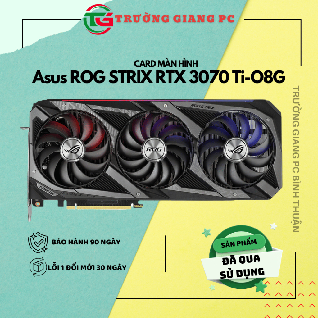 VGA Card màn hình Asus ROG STRIX RTX 3070 Ti-O8G-GAMING - sản phẩm đã ...
