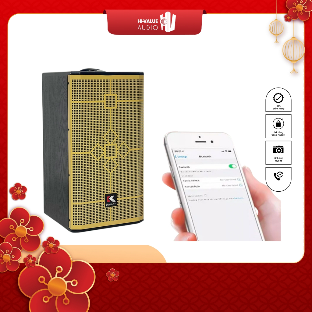 Loa Kéo 2 Tấc KOZIO KH-208 – Gọn nhẹ, mạnh mẽ, âm thanh sống động | Shopee Việt Nam