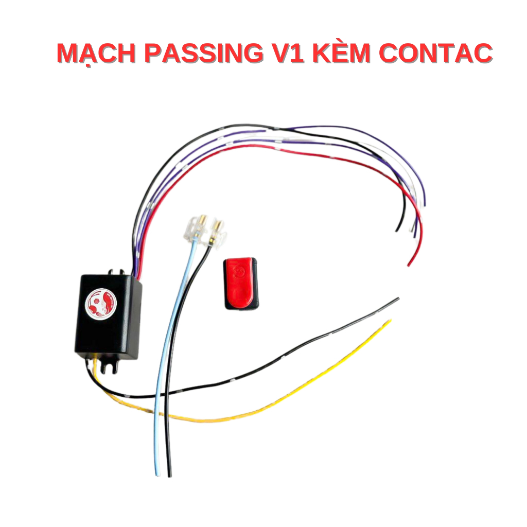 Bộ Mạch Auto Passing V1, Mạch Dùng Cho Đèn Trợ Sáng 1 Màu - Bảo Hành 6 Tháng | Shopee Việt Nam