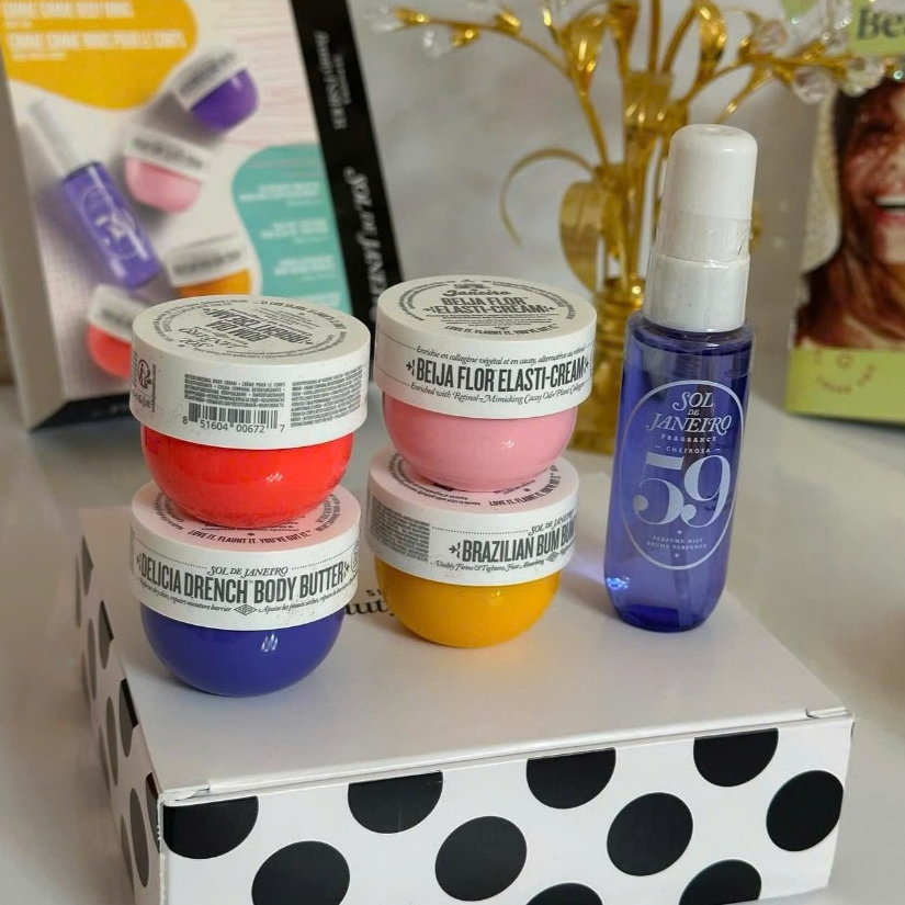 Set 5 Món Sol De Janeiro Beauty Insider ( 1 Xịt Thơm Body Mist + 4 ...