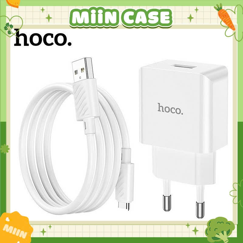 Bộ Củ Cốc Sạc Nhanh Hoco C106 10.5W Chính Hãng, Cao Cấp, Kèm Dây Sạc Cho iP 6/6s/7/8/Plus/X/XS ...