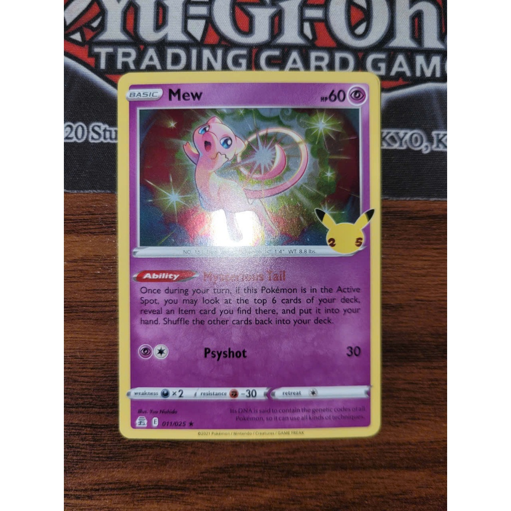 Thẻ bài Pokemon - TCG - Mew - 011/025 - Holo Rare - Celebrations | Shopee Việt Nam