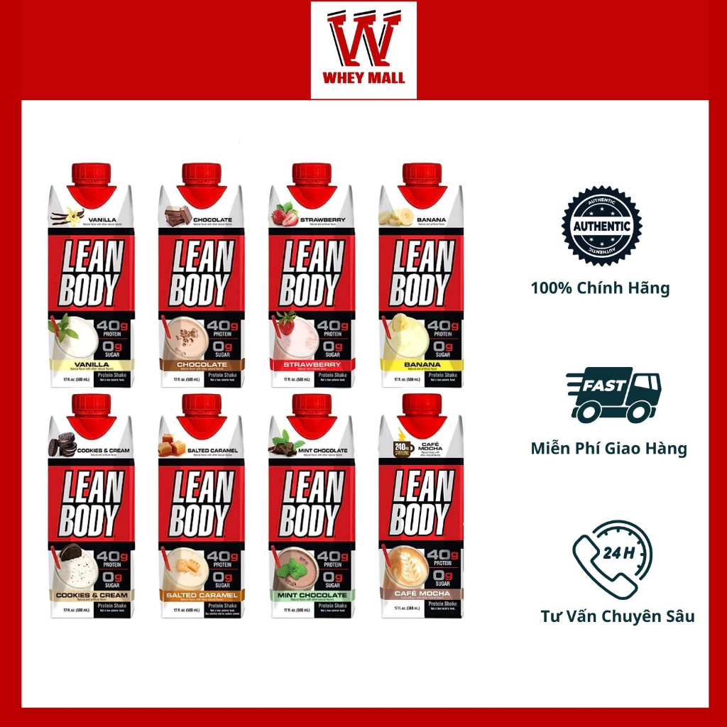 LEAN BODY RTD LABRADA - SỮA THAY THẾ BỮA ĂN HOÀN CHỈNH BỔ SUNG PROTEIN ...
