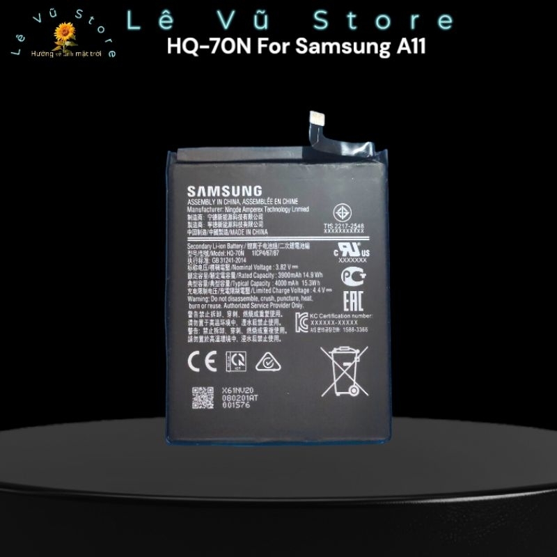 Pin Samsung A11 [HQ-70N/4000mAh] | Shopee Việt Nam