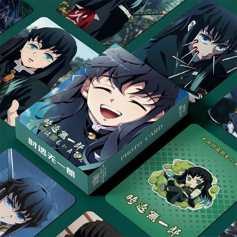 Hộp ảnh lomo MUICHIRO KIMETSU NO YAIBA muichiro Hà Trụ card anime manga ...