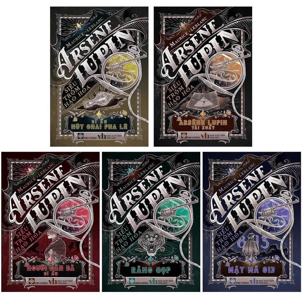 Sách - Arsène Lupin - Siêu trộm hào hoa ( combo 5 tập phần 2 ) | Shopee ...