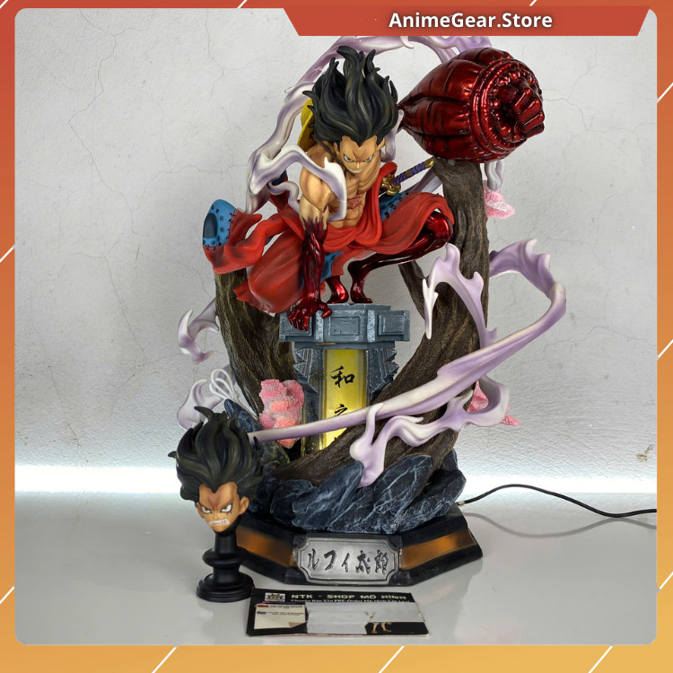[Rẻ Vô Địch FreeShip có LED USB] Mô hình Luffy Gear4 trụ đèn AnimeGear ...