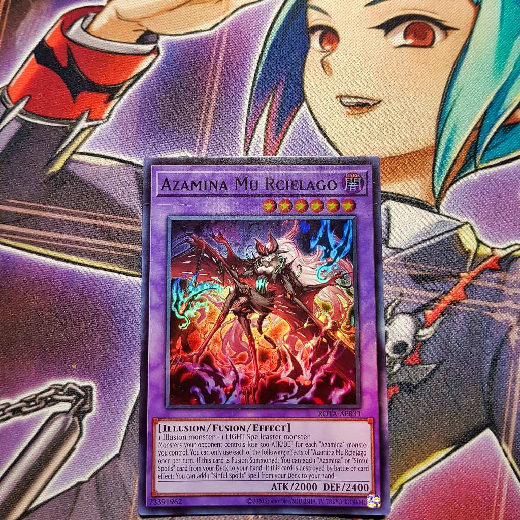 Thẻ bài Yugioh chính hãng | Azamina Mu Rcielago (bản cũ) | ROTA Super ...