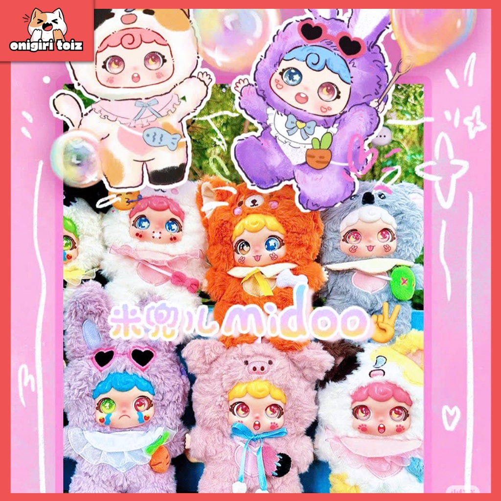 [Hỏa Tốc] Thú Bông Midoo Cute Babies Outing Plush Pendant Blindbox ...