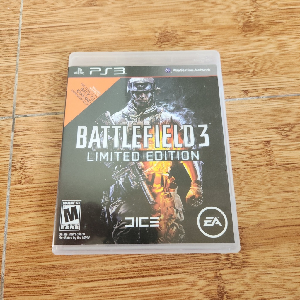 Battlefield 3 Limited Edition PS3 Playstation 3 - Đĩa Game | Shopee ...