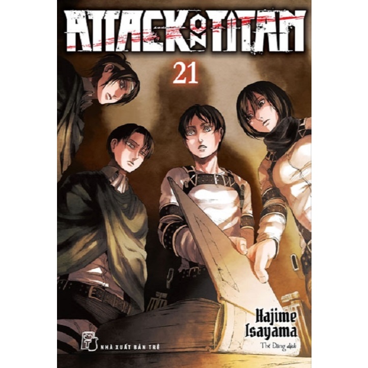 Sách - Attack On Titan 21 - Bản Thường (NXB Trẻ) | Shopee Việt Nam