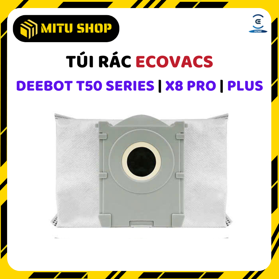 Túi rác Robot hút bụi Ecovacs Deebot T50 Series | Pro | Omni | X8 | X8 ...