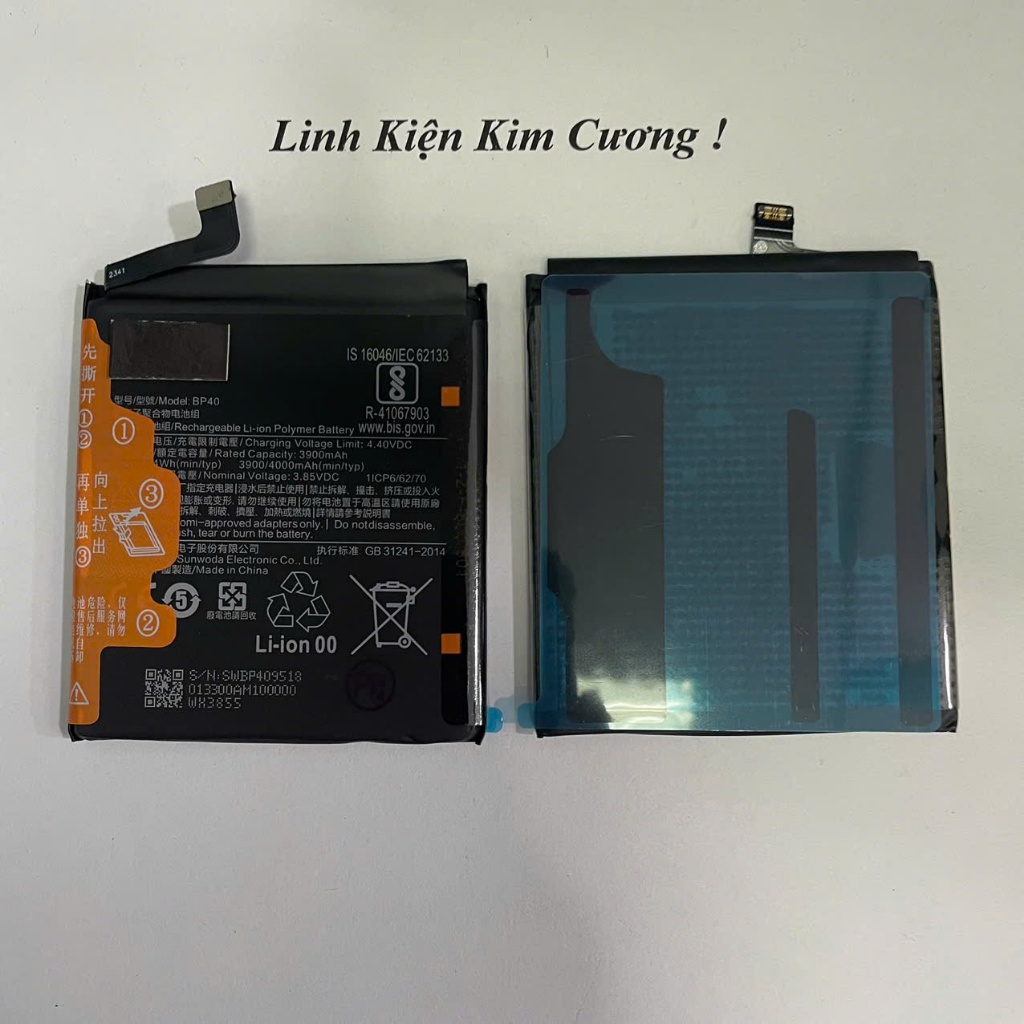 Pin BP40 / bp41 dành cho các dòng xiaomi Redmi K20 pro / MI 9T PRO ...