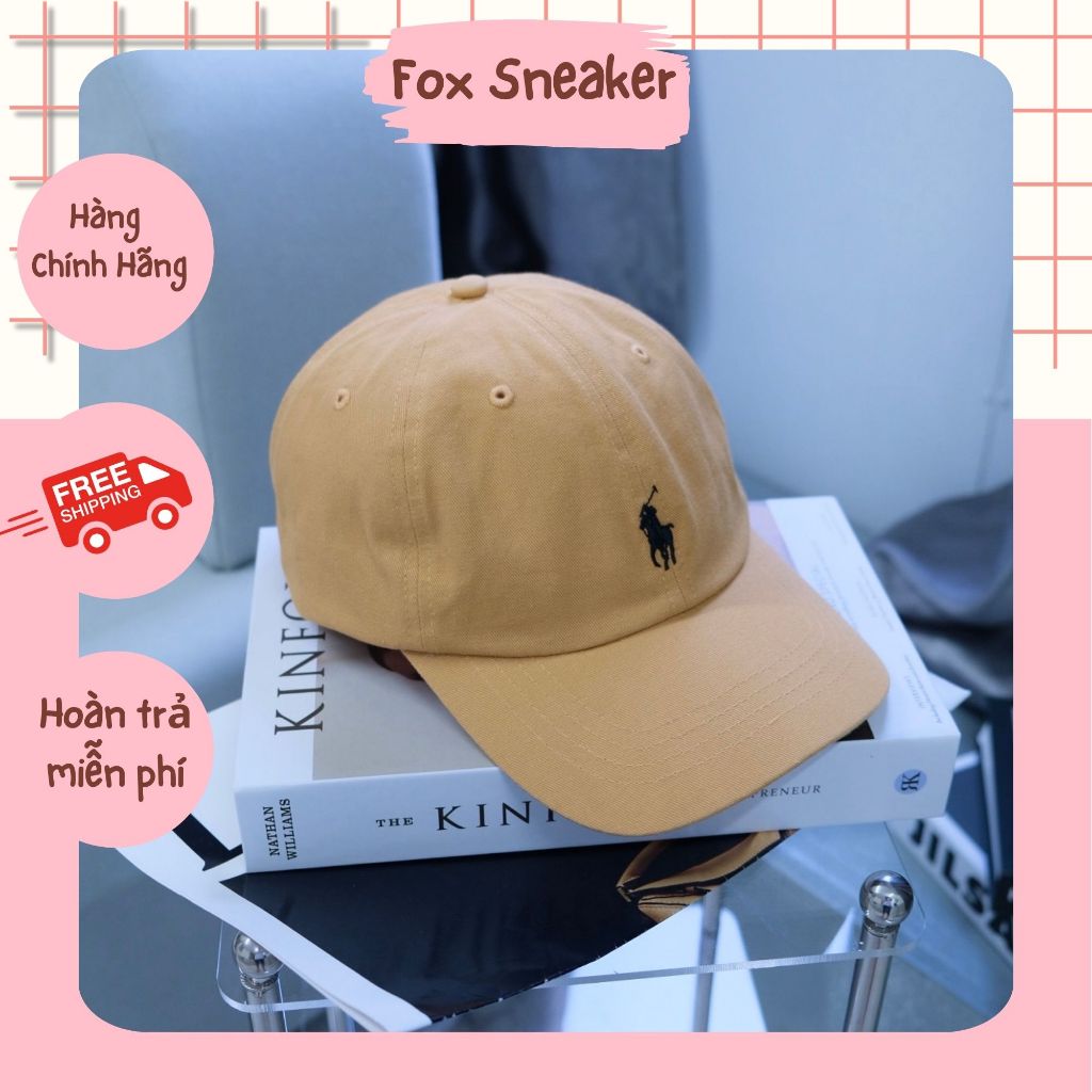 Mũ Nón Polo Ralph Lauren Màu Vàng Nâu Hàng Chính Hãng | Fox Sneaker ...