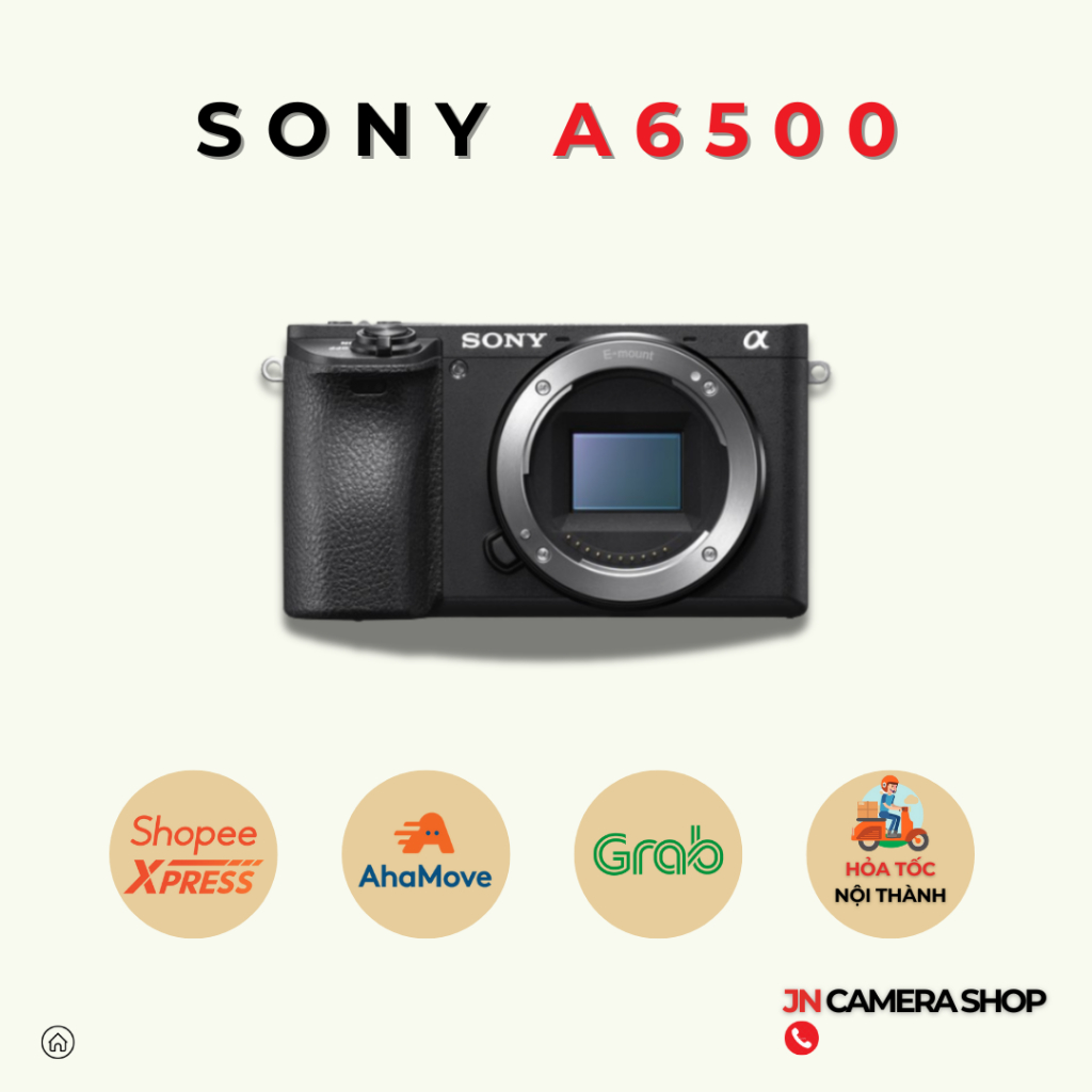 Sony A6500 kèm ống kính kit 16-50mm | Shopee Việt Nam