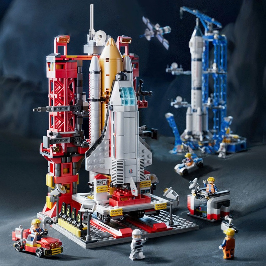 Đồ Chơi Lắp Ráp, Túi Lego Tàu Vũ Trụ 521 Chi Tiết, Mô Hình Lắp Ghép Cho ...