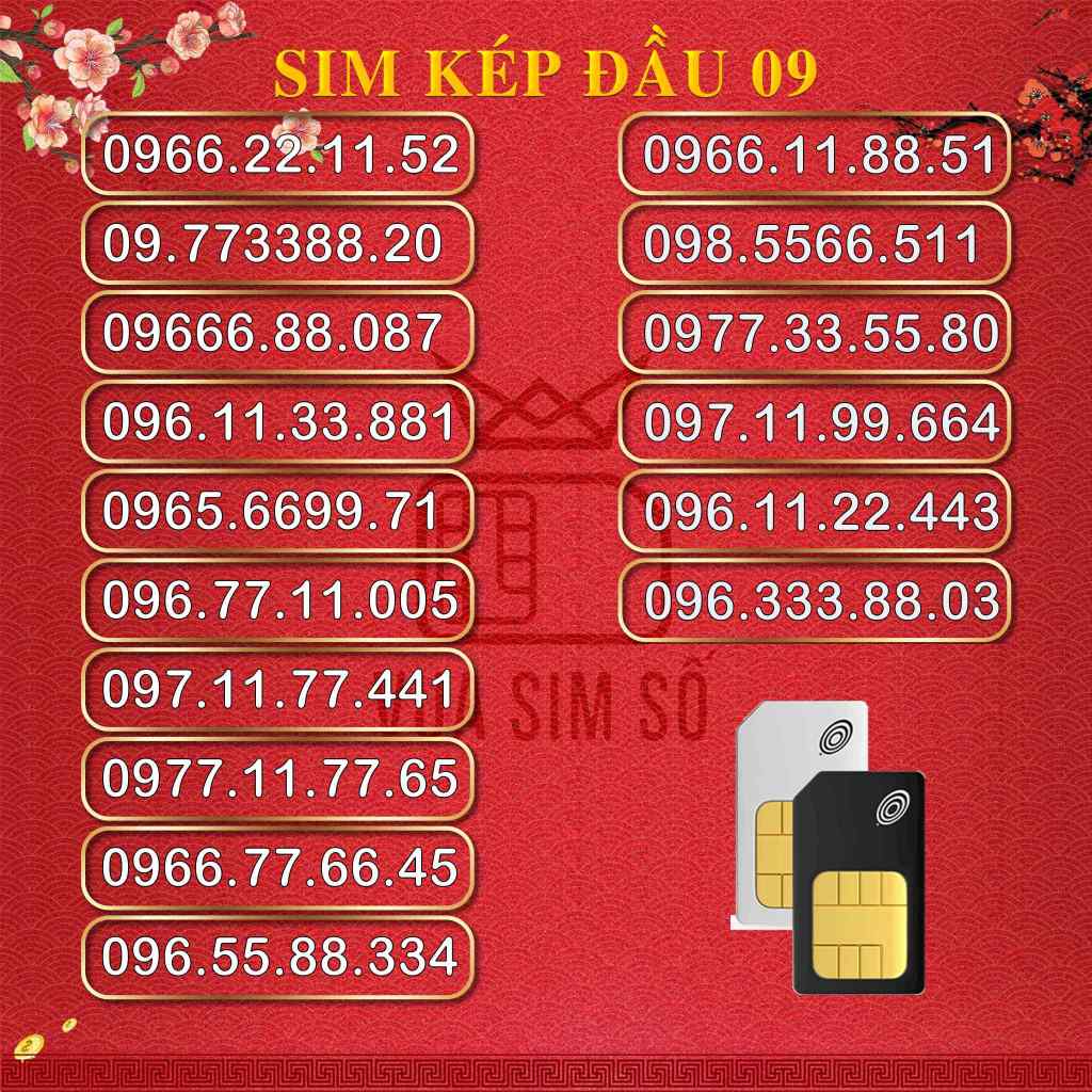 Sim Kép Đầu 09 Sim Số Viettel, HỖ TRỢ ĐĂNG KÝ CHÍNH CHỦ | Shopee Việt Nam