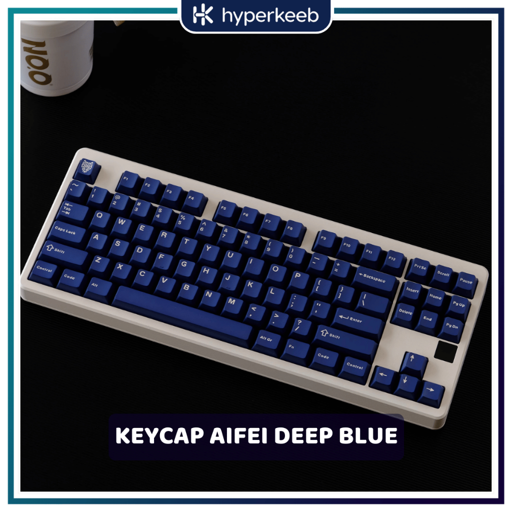 [HOẢ TỐC] Keycap CMK Aifei Deep Blue, Keycap nhựa ABS dày 1,5mm in ...