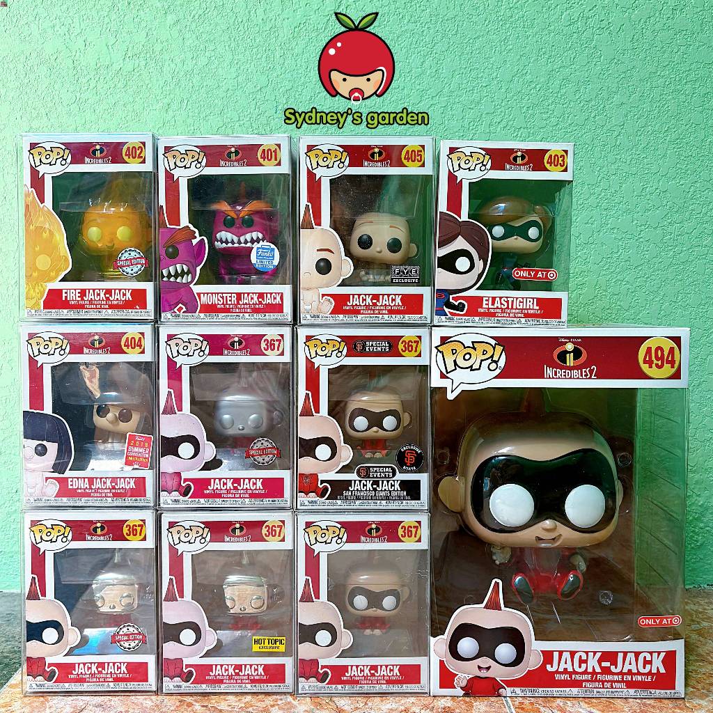 Mô hình Funko Pop ANIMATION / DISNEY - JACK-JACK (THE INCREDIBLES) (SET ...