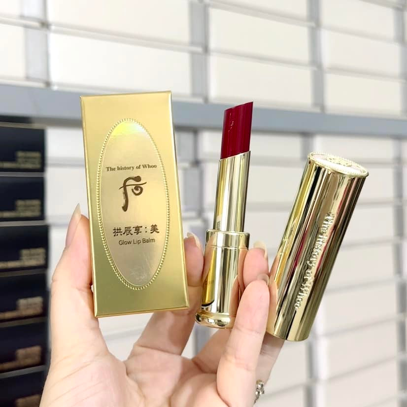 Son dưỡng môi The Whoo fullsize wine red,red , rose, 52, 99, 33 ...