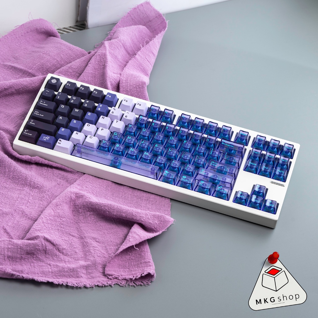 Keycap Aifei Lavender - PBT dyesub PC - Cherry profile - keycap trong ...