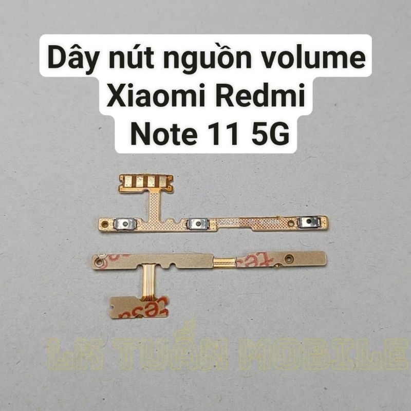 Dây nút nguồn volume Xiaomi Redmi Note 11 5G/ Redmi note11 5G | Shopee ...