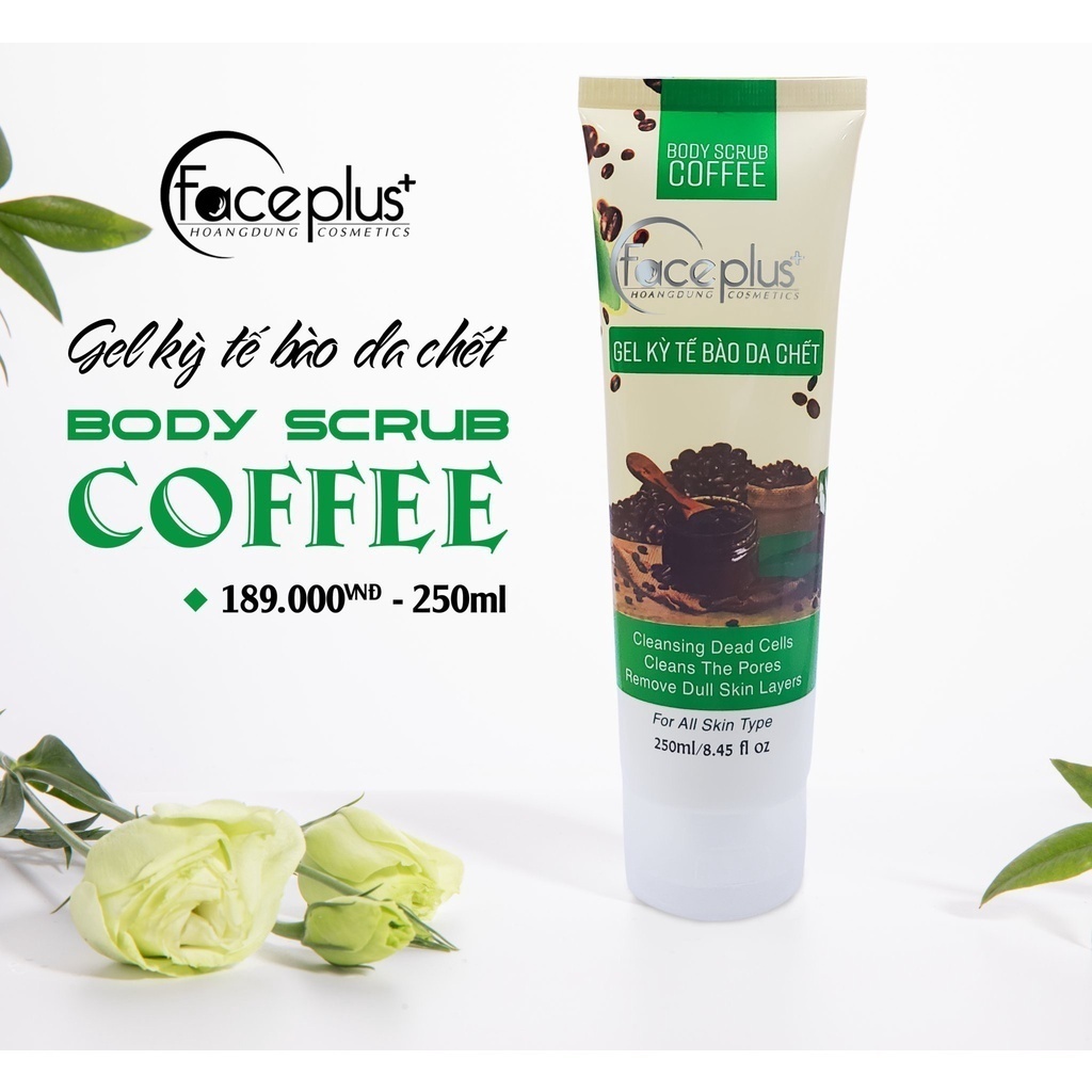 Gel Kỳ Tế Bào Chết Cafe Face Plus 250ml | Shopee Việt Nam