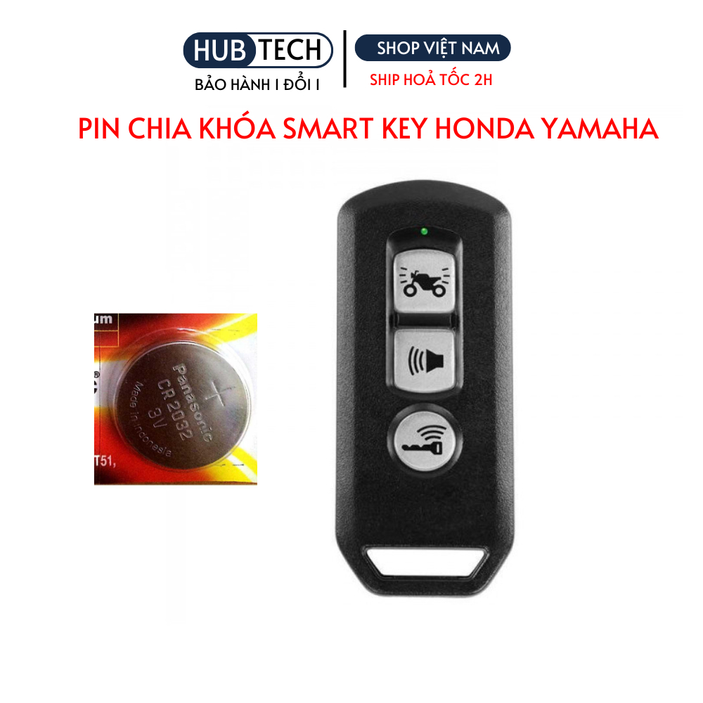 Pin Chìa Khoá Điều Khiển Smartkey Honda Remote SH, VISION, AIRBLADE ...