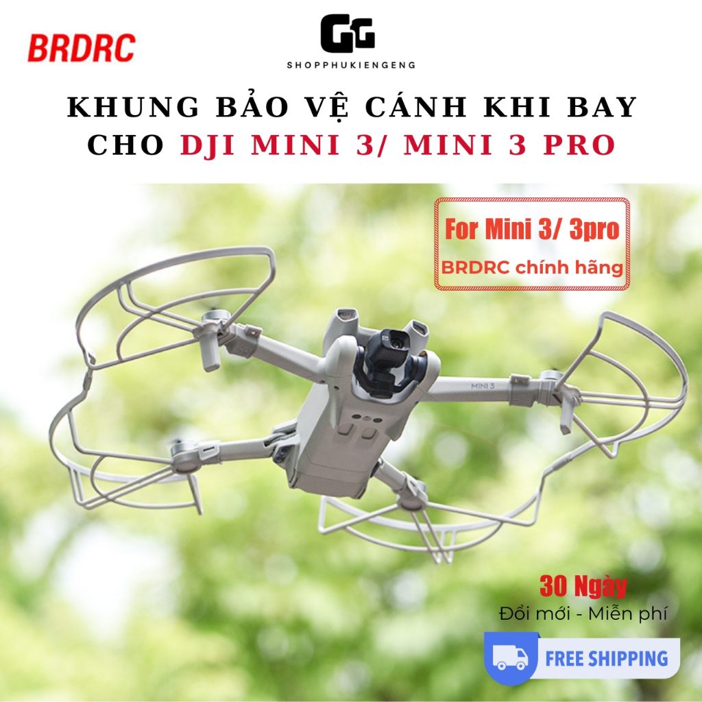 BRDRC Khung bảo vệ cánh quạt chống va chạm khi bay cho DJI Mini 3/ Mini 3 Pro | Shopee Việt Nam