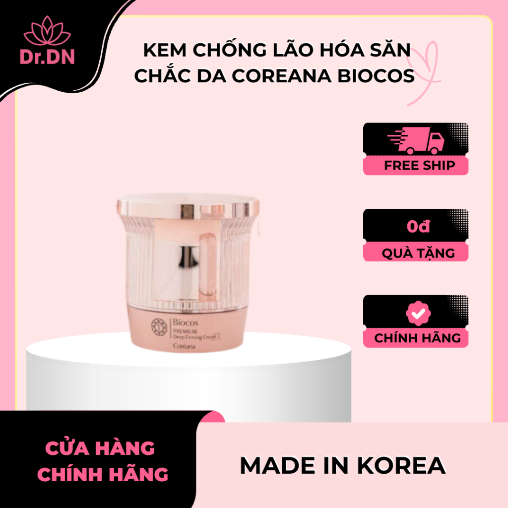 Kem chống lão hóa săn chắc da Coreana Biocos Premium Deep Firming Cream ...