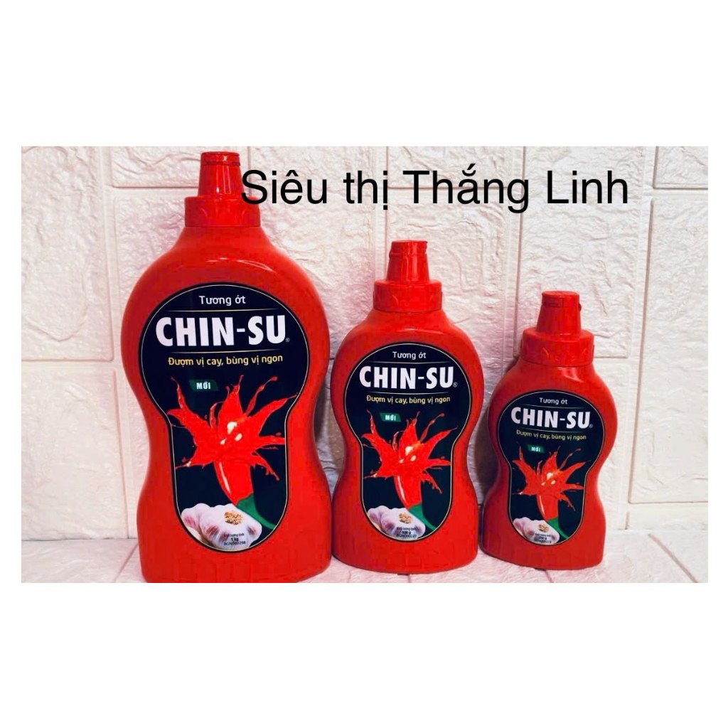 COMBO 3 CHAI TƯƠNG ỚT CHIN-SU CHAI 250G - 500G - 1KG | Shopee Việt Nam