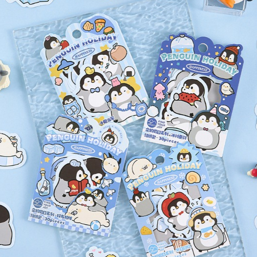 Gói Sticker Chim cánh cụt (30 pieces) | Shopee Việt Nam