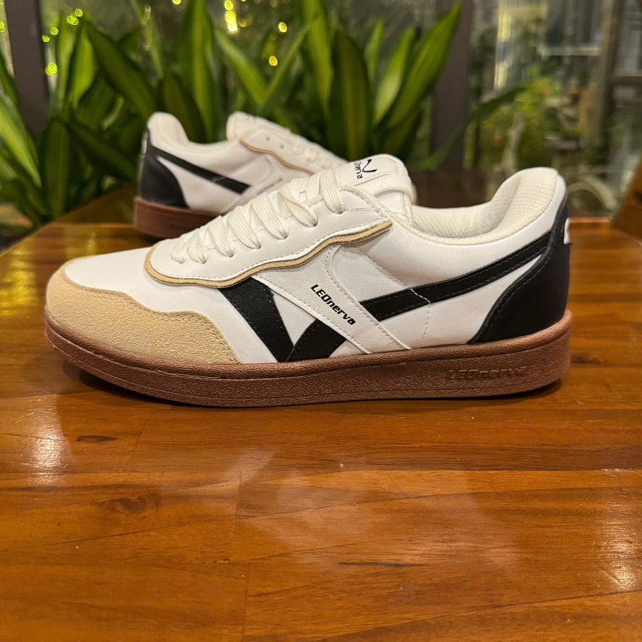 Giày Sneaker Unisex LEOnerva - Đế Nâu - ĐI LÊN 1 SIZE nếu bàn chân dày ...