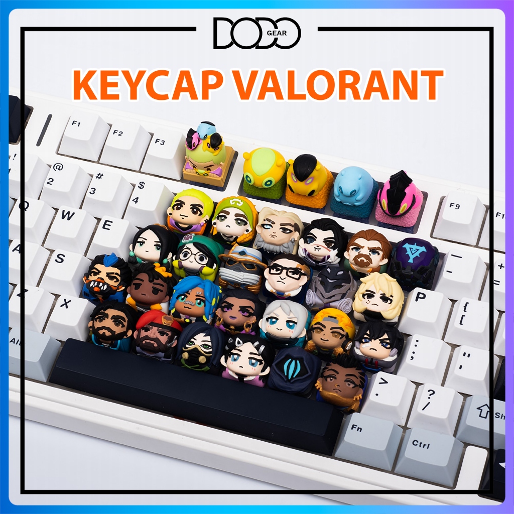 Keycap Artisan LOBO Valorant Killjoy Jett Sage Phoenix Omen artisan ...