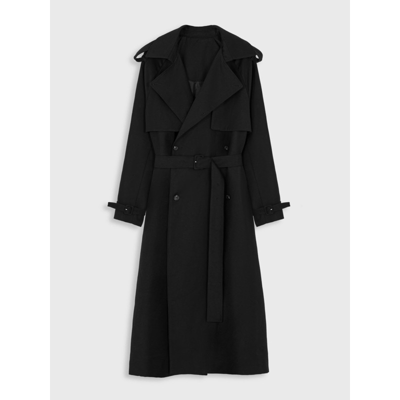 GIAN SAIGON - Áo khoác dáng dài cổ shawl - Classic Shawl Collar ...