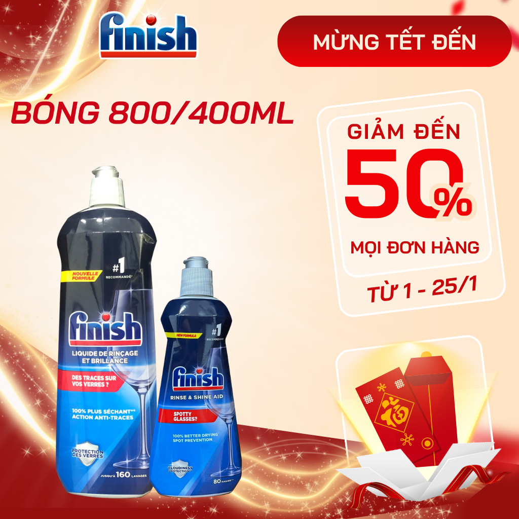 Nước làm bóng finish 800ml Đức sấy khô nhanh - không đọng nước | Shopee ...