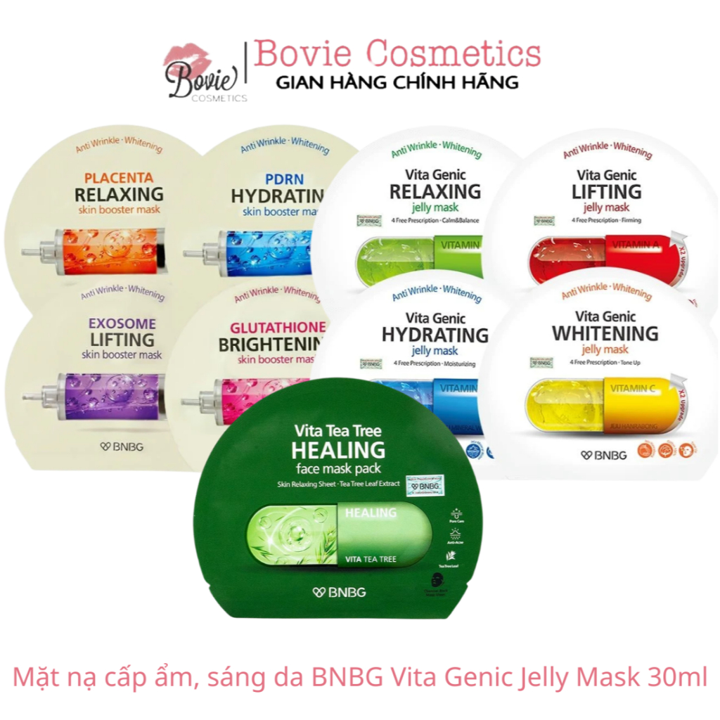 Mặt nạ ẩm, sáng da BNBG Vita Genic Jelly Mask 30ml | Shopee Việt Nam