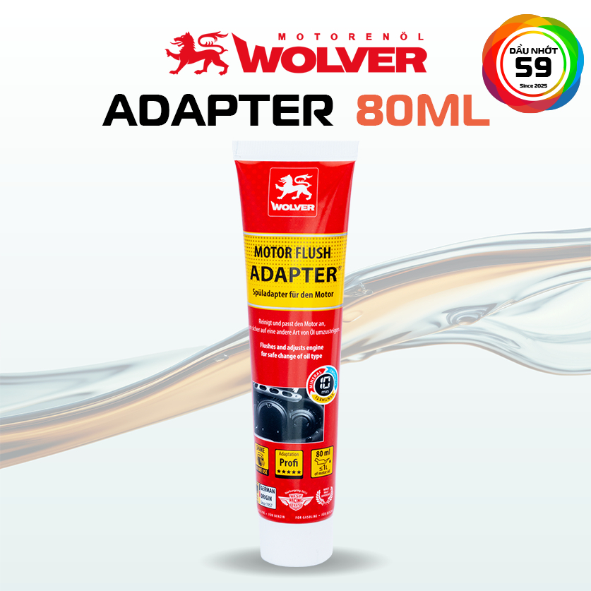 Dung dịch súc rửa động cơ xe máy Wolver Motor Flush Adapter - Nhập khẩu ...