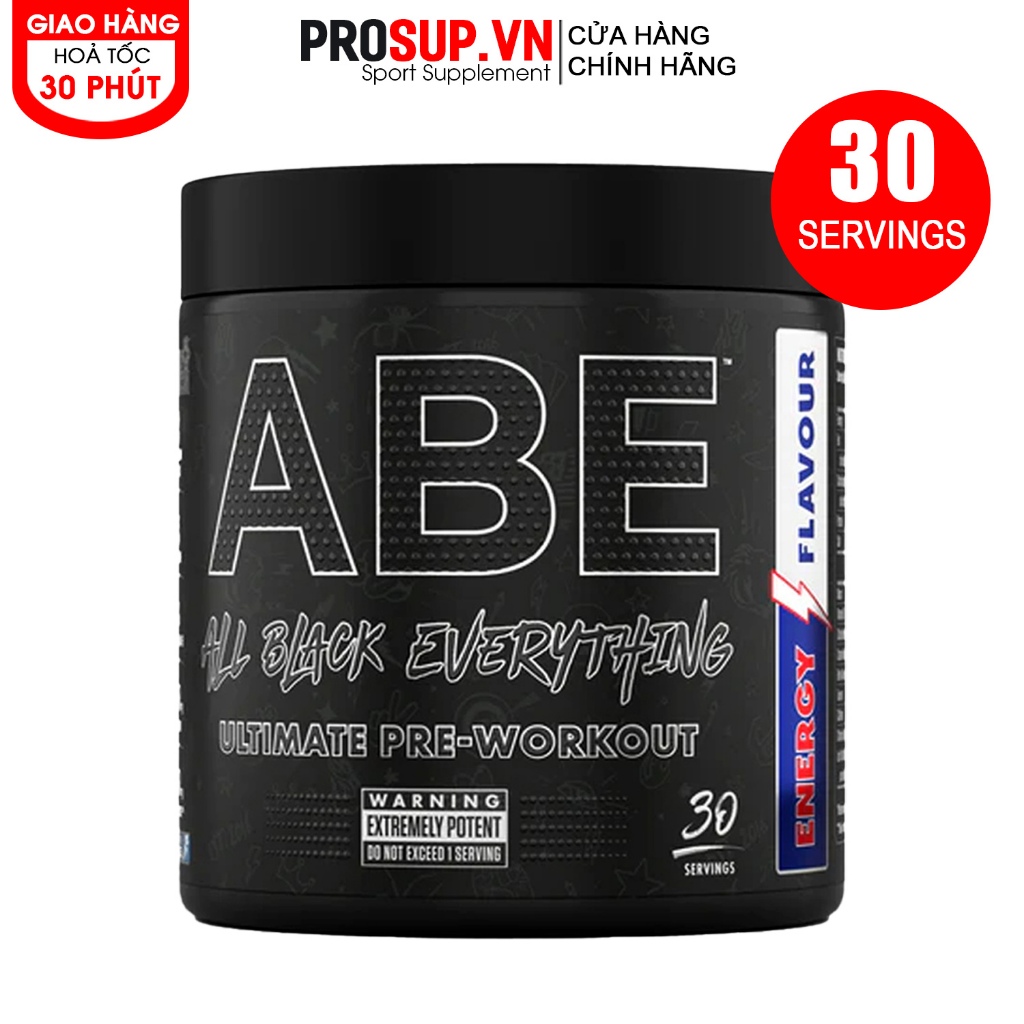 ABE Pre Workout (30 Servings) Applied Nutrition - Pre Workout Hỗ Trợ ...