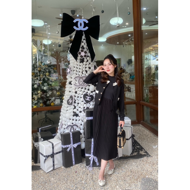 SÉT ĐẦM XUÔNG THIẾT KẾ 3 MÀU KIỀU ANH 98 -Store | Shopee Việt Nam