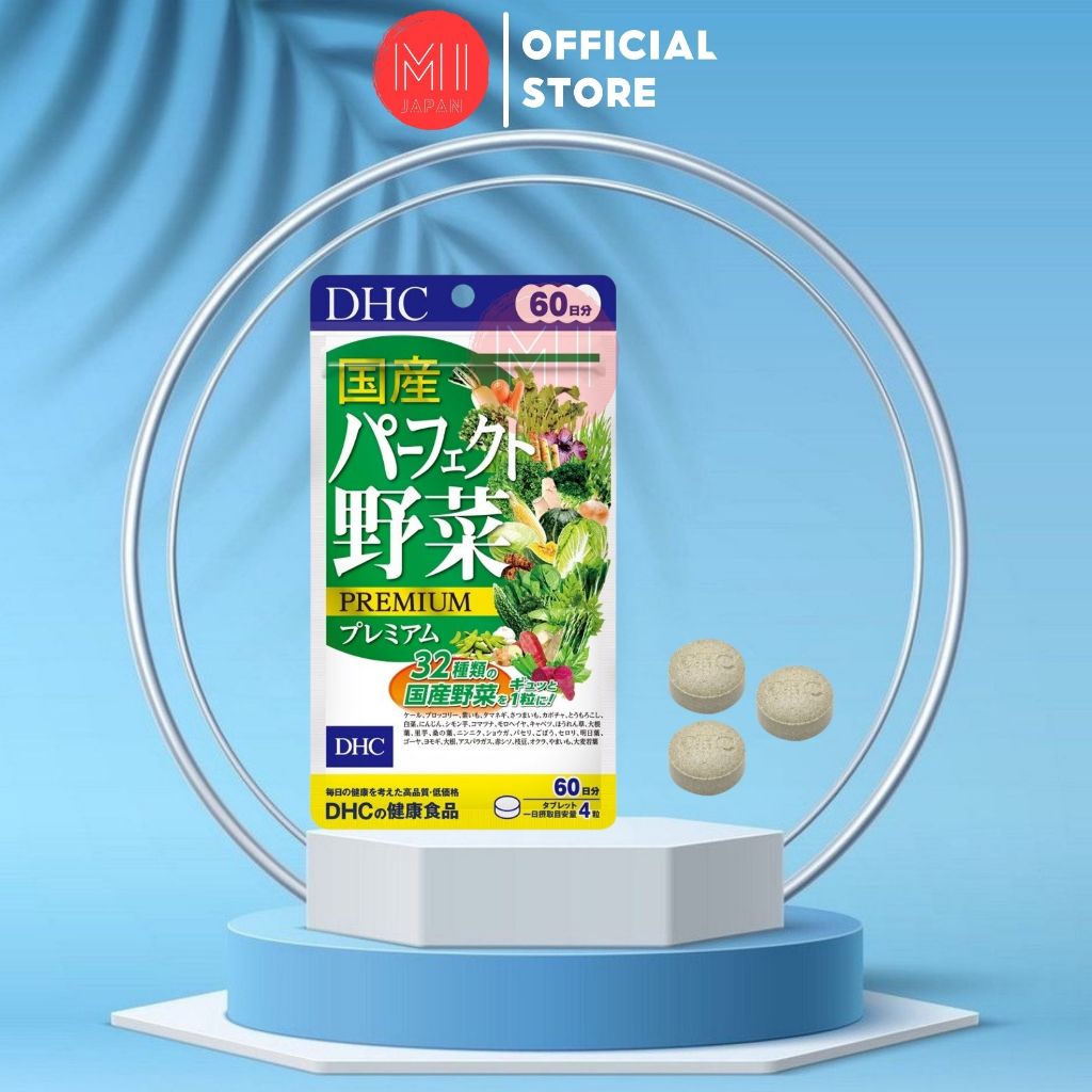 Viên uống DHC Rau Củ Quả Tổng hợp Premium 60 ngày (240 Viên) | Shopee ...